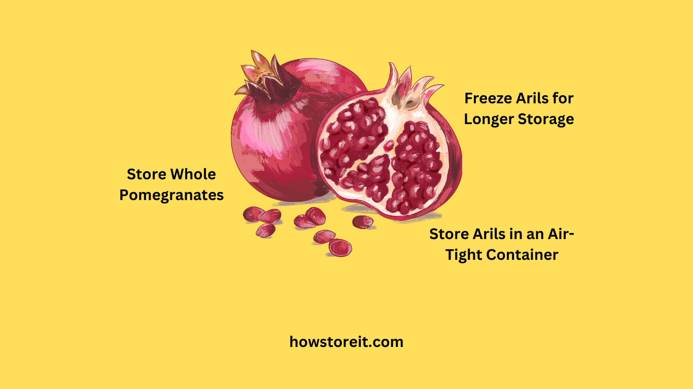 How to Store Pomegranate - Highly Useful Tips - How Store It